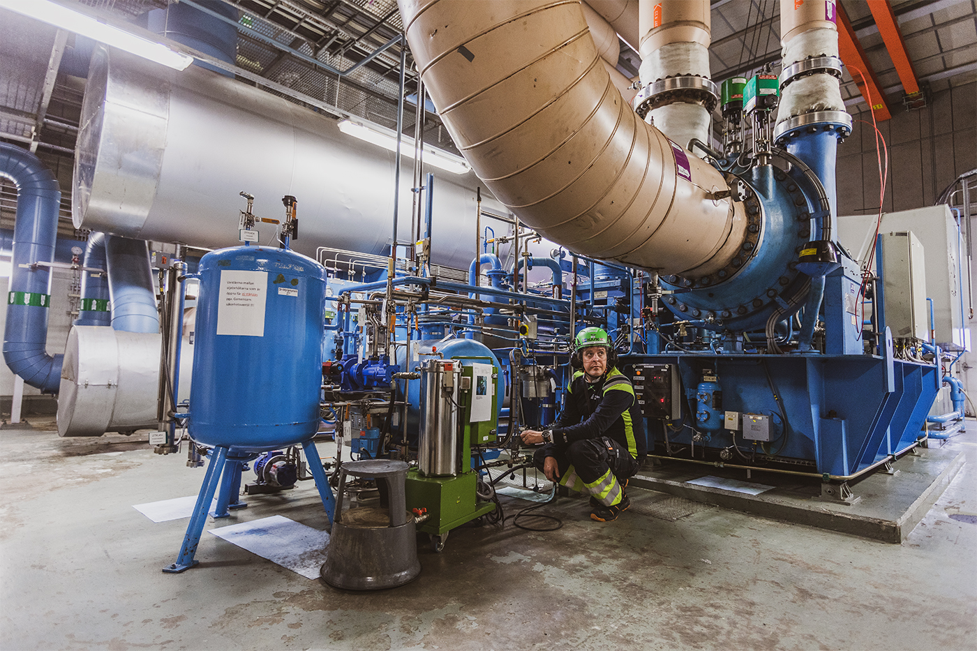 Sjövärmen håller Stockholms energi i balans