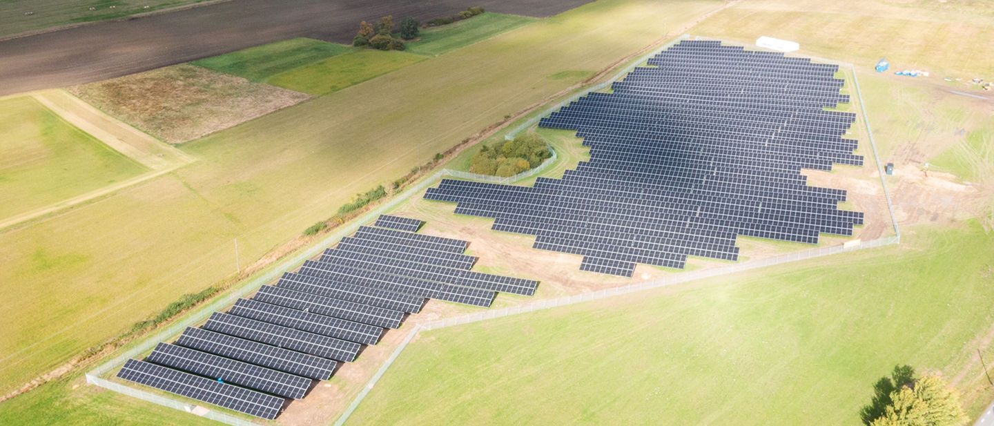 Årets bästa solcellspark ligger i Forsby